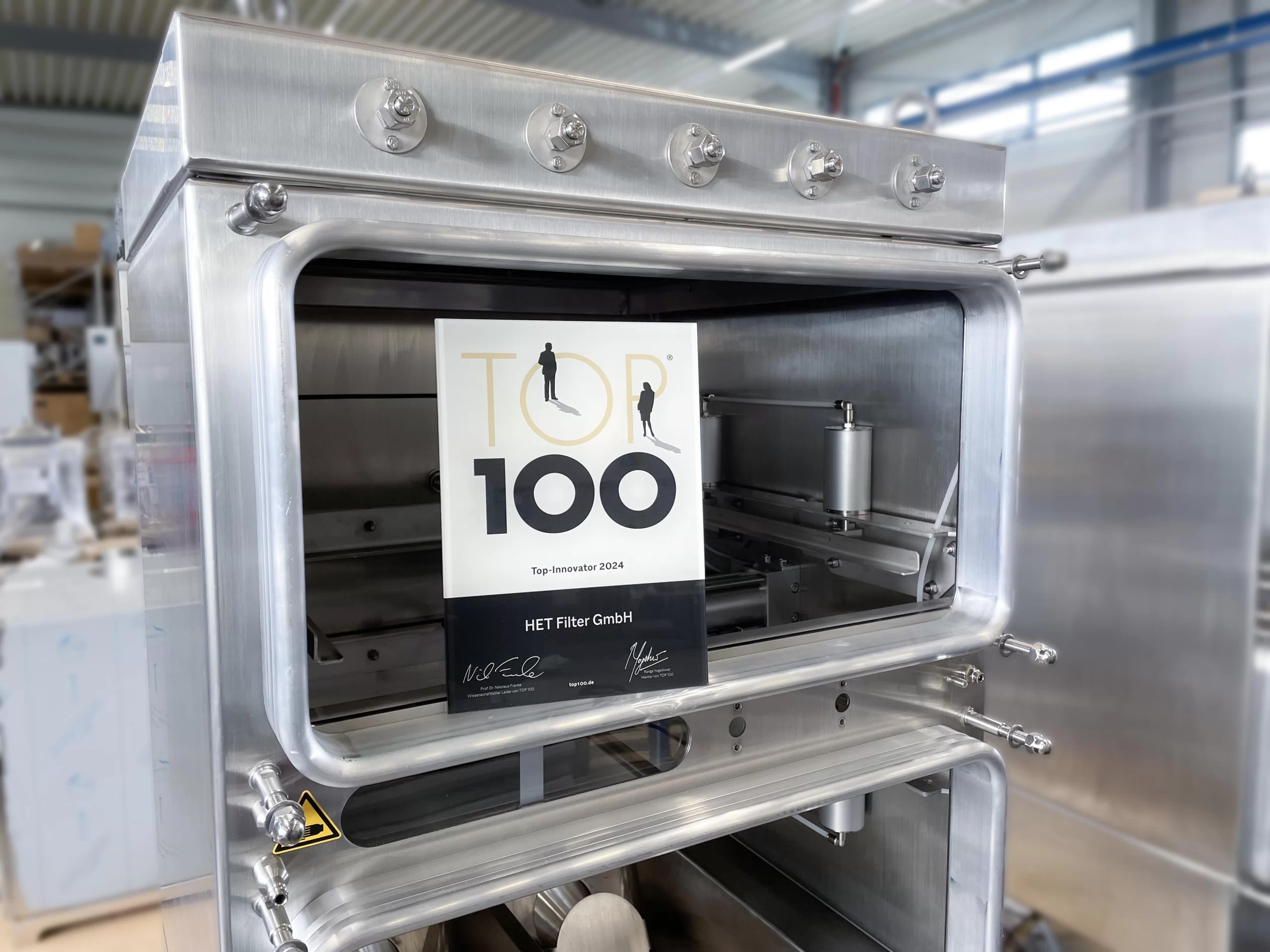 HET Filter GmbH zählt zu den TOP 100